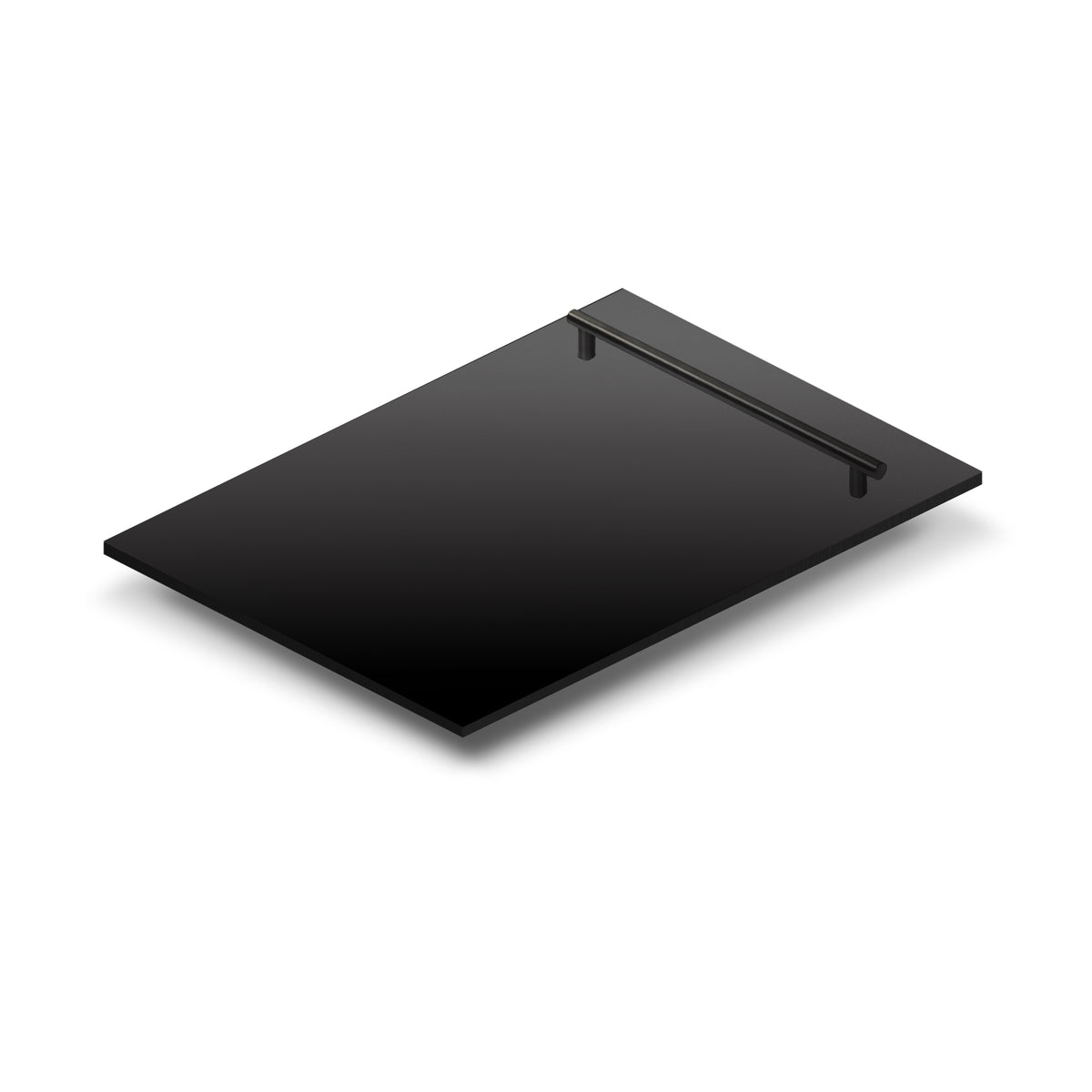 ZLINE 18" Dishwasher Panel in Black Stainless Steel with Modern Handle ...