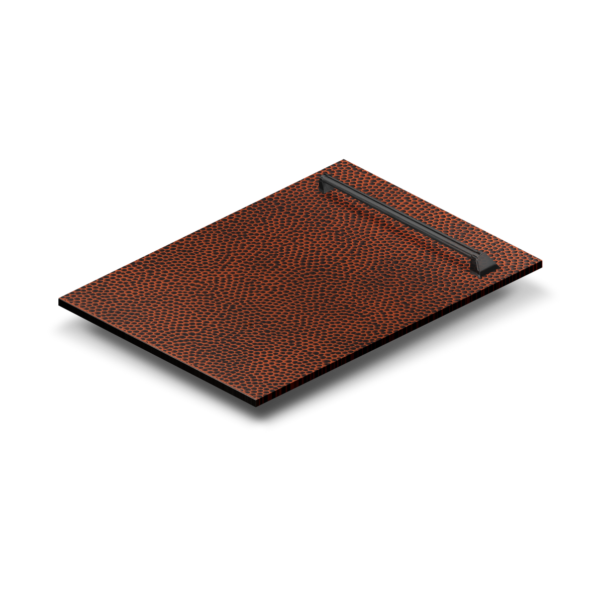 ZLINE 18" Dishwasher Panel in Hand-Hammered Copper with Traditional Ha ...