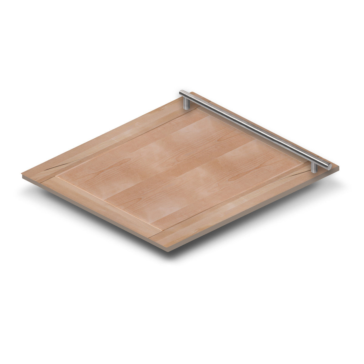 ZLINE 24" Dishwasher Panel in Unfinished Wood with Modern Handle (DP-U ...