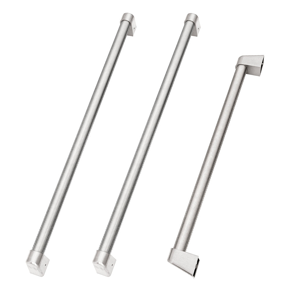 ZLINE 36 in. Built-In Refrigerator Helix Handles (Set of 3) in Stainle ...