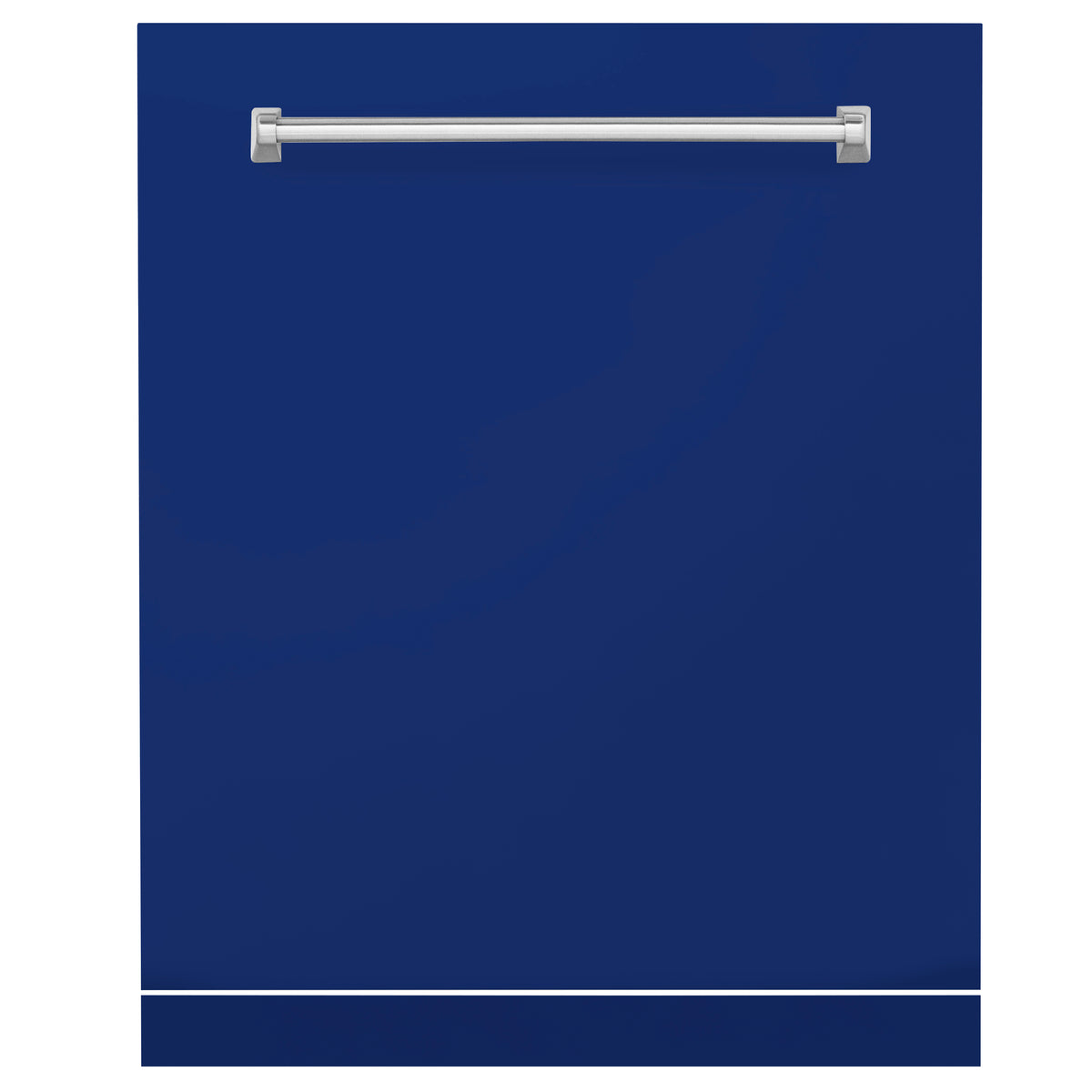 ZLINE 24" Monument Dishwasher Panel in Blue Gloss with Traditional Han ...